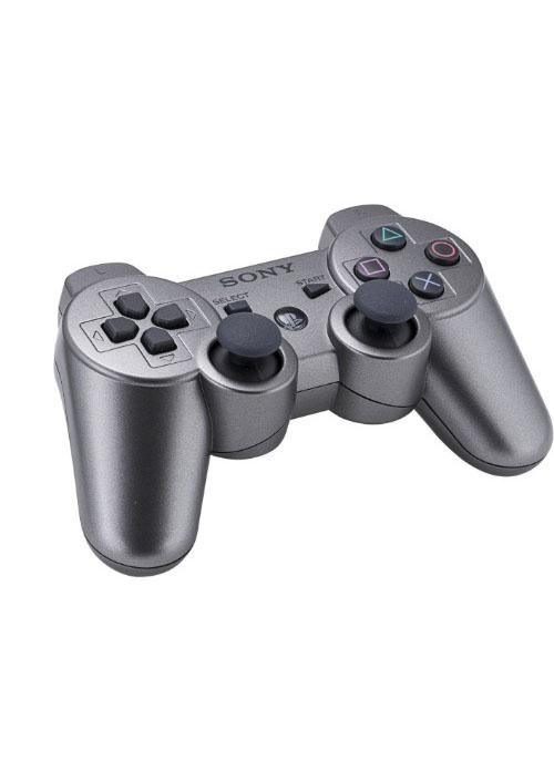 Control pad DualShock 3 color plata (PS3, reconstruido)